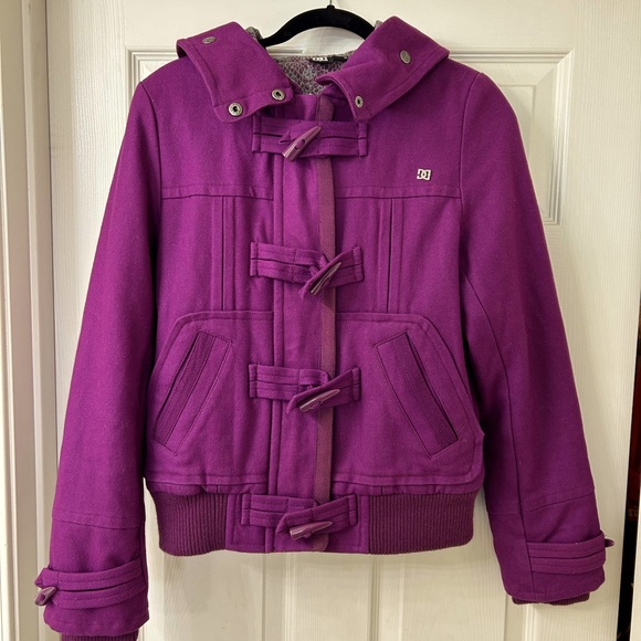 DC | Jackets & Coats | Dc Hooded Bomber Jacket | Poshmark